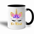 Be Kind Unicorn Girl Kids Orange Unity Day 2022 Accent Mug - Walmart.com