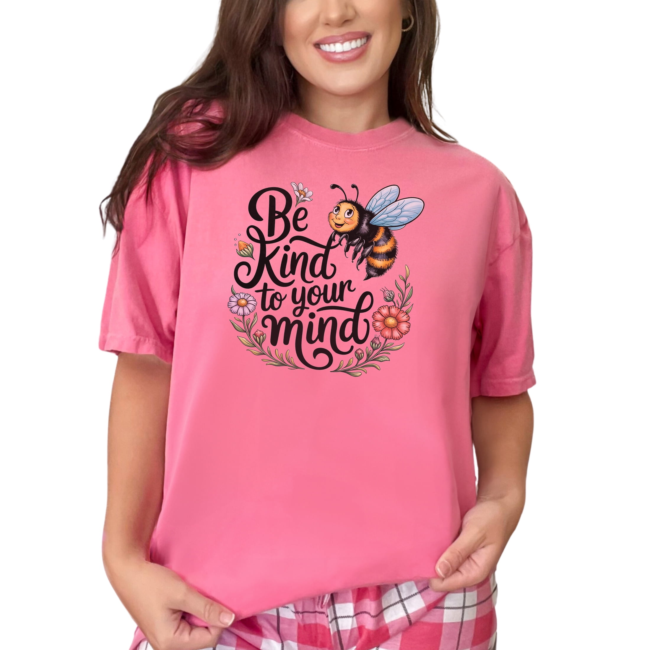 Be Kind to Your Mind T-Shirt, Positive Mental Health Tee, Inspirational ...