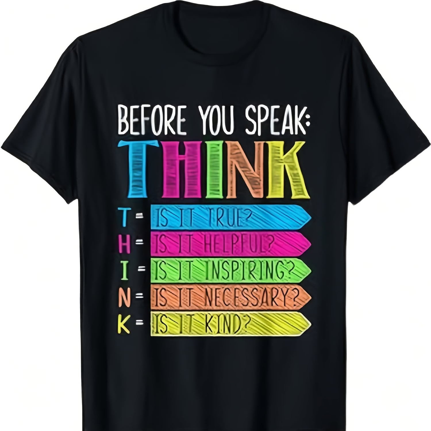 Be Kind d Sign Language Teas Interpreter A T-S1Hirt Black Summer Tops ...