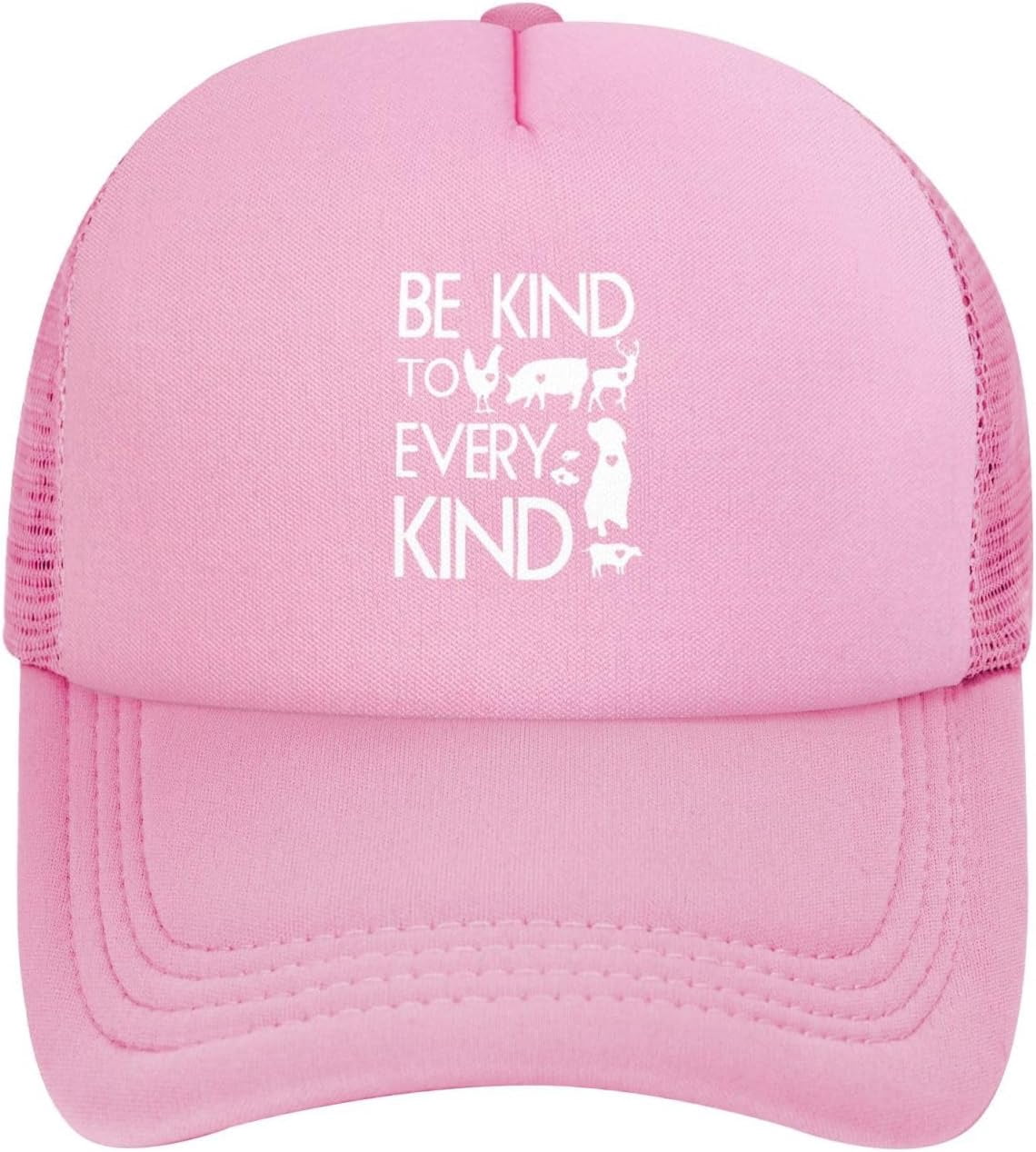 Be Kind to Every Kind Vegan Vegetarian Baseball Cap Classic Solid Color ...