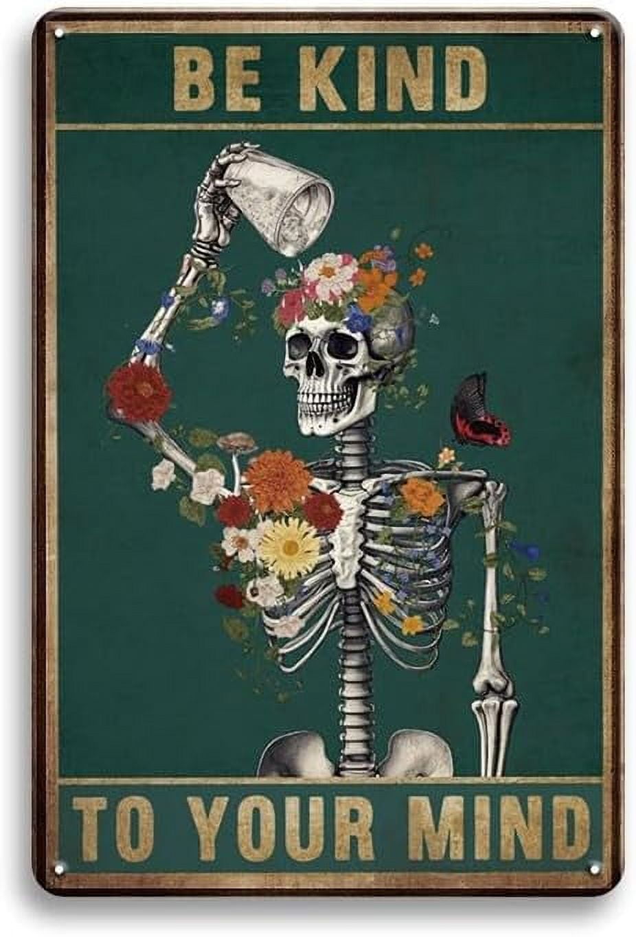 Be Kind to Your Mind Vintage Tin Signs - Walmart.com