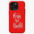 Be Merry and Bright Holiday Festive Christmas Gift Typography for ...