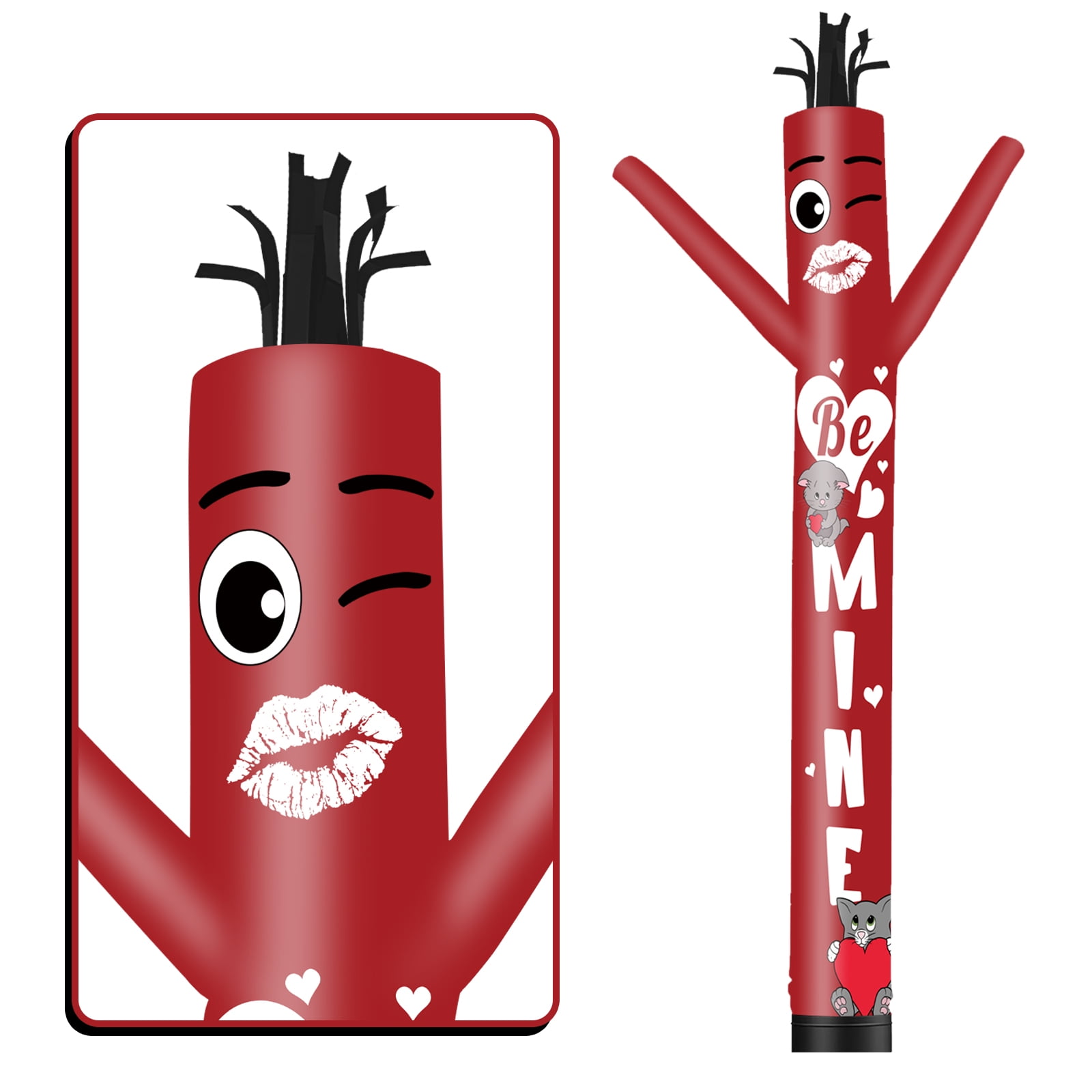 Be Mine Inflatable Tube Man Wacky Wavy Dancing Guy for Outdoor ...