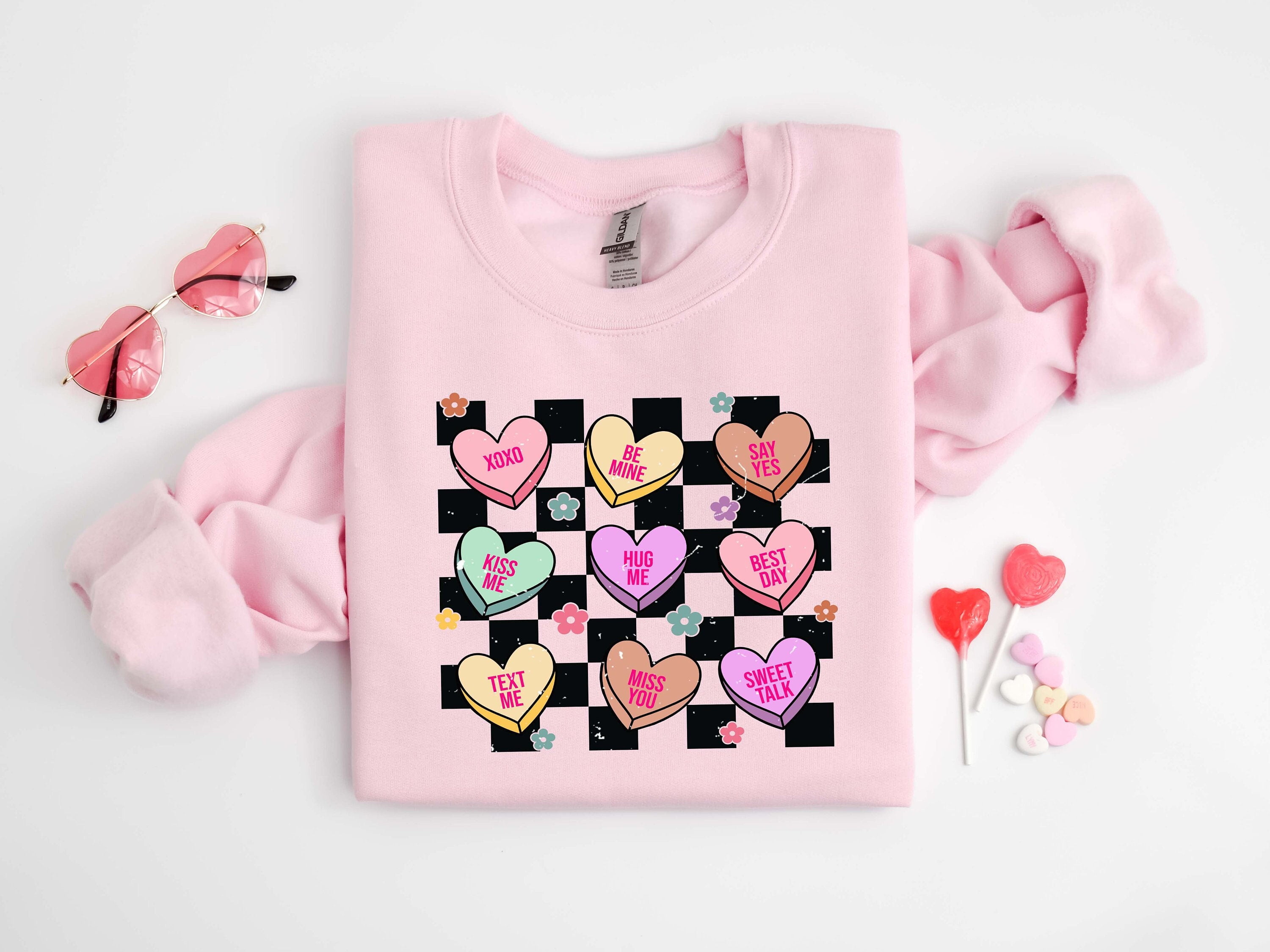 Be Mine T-Shirt, Conversation Hearts Shirt, XOXO T-Shirt, Valentines ...