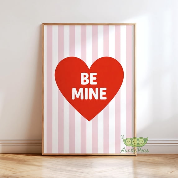 Be Mine Valentines Red Heart Love Romantic Couple Cute Valentine ...
