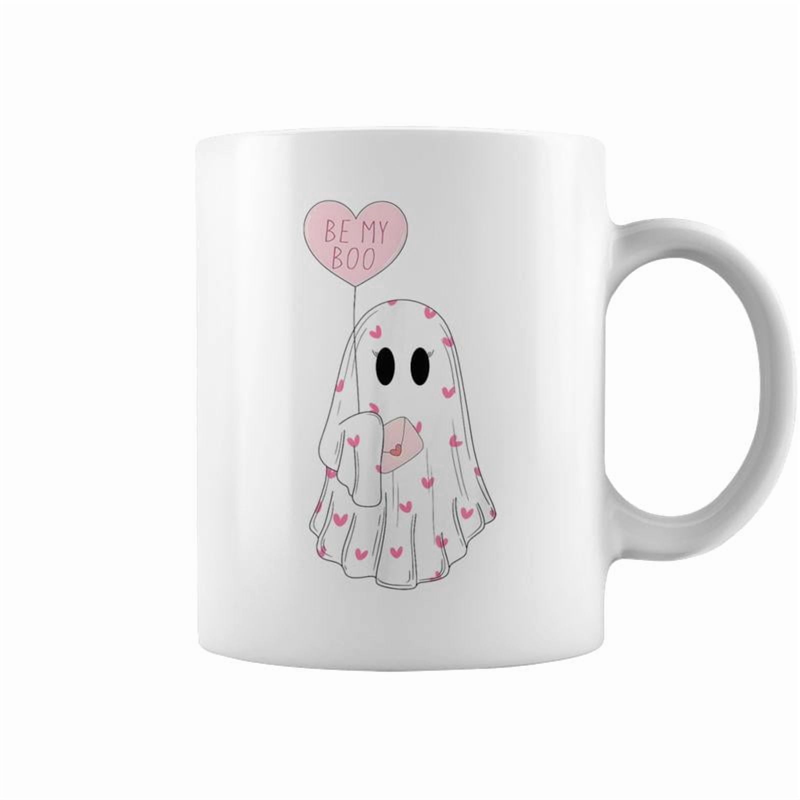 Be My Boo Ghost Happy Valentines Day Couple Coffee Mugs - Walmart.com