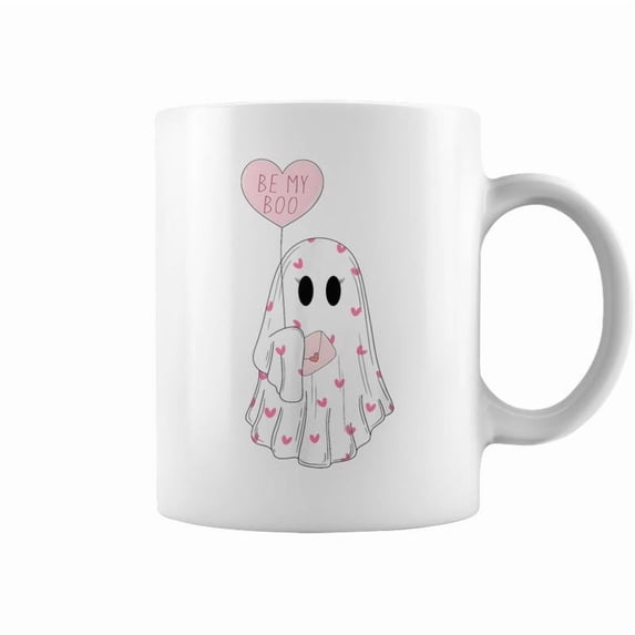 Be My Boo Ghost Happy Valentines Day Couple Coffee Mugs - Walmart.com