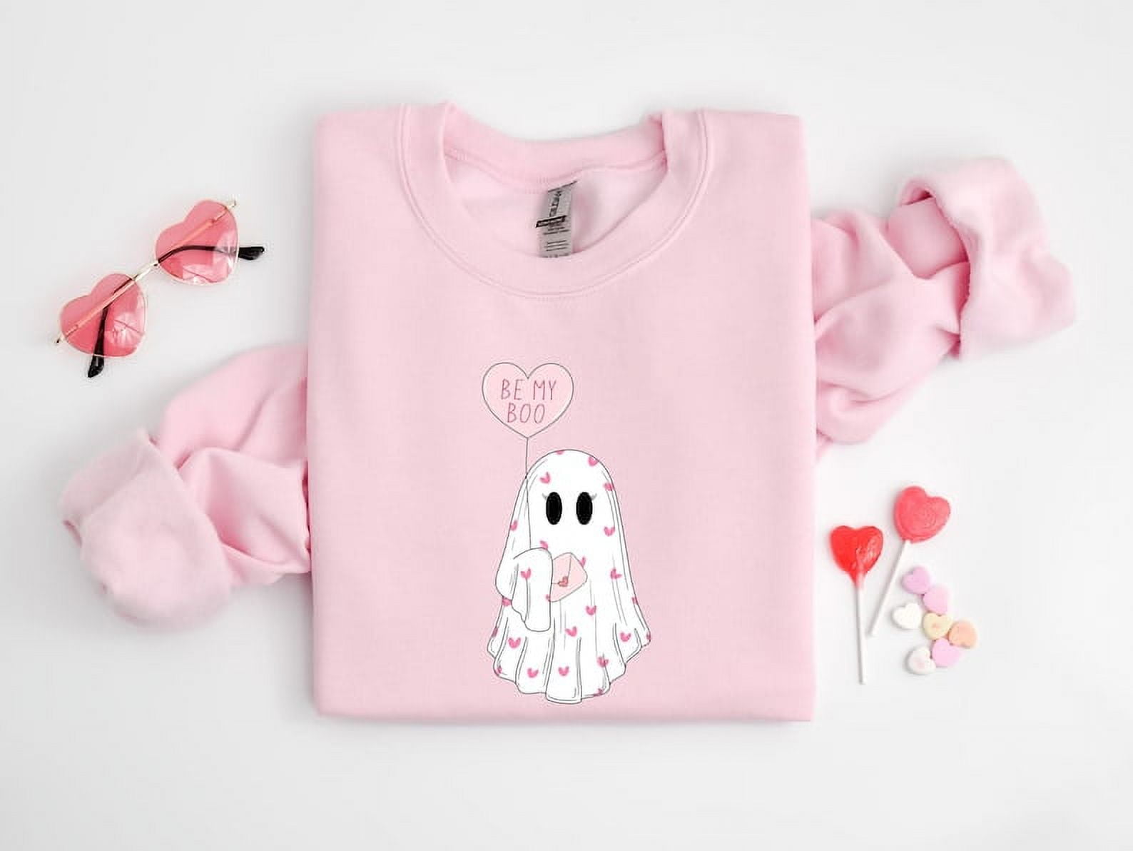 Be My Boo Sweatshirt, Ghost Sweater, Valentines Day Hoodie, XOXO ...