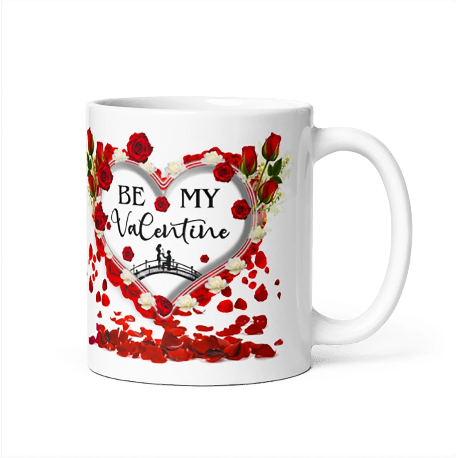 Be My Valentine Coffee Mug 14 February Love Day Tea Office Coffee ...
