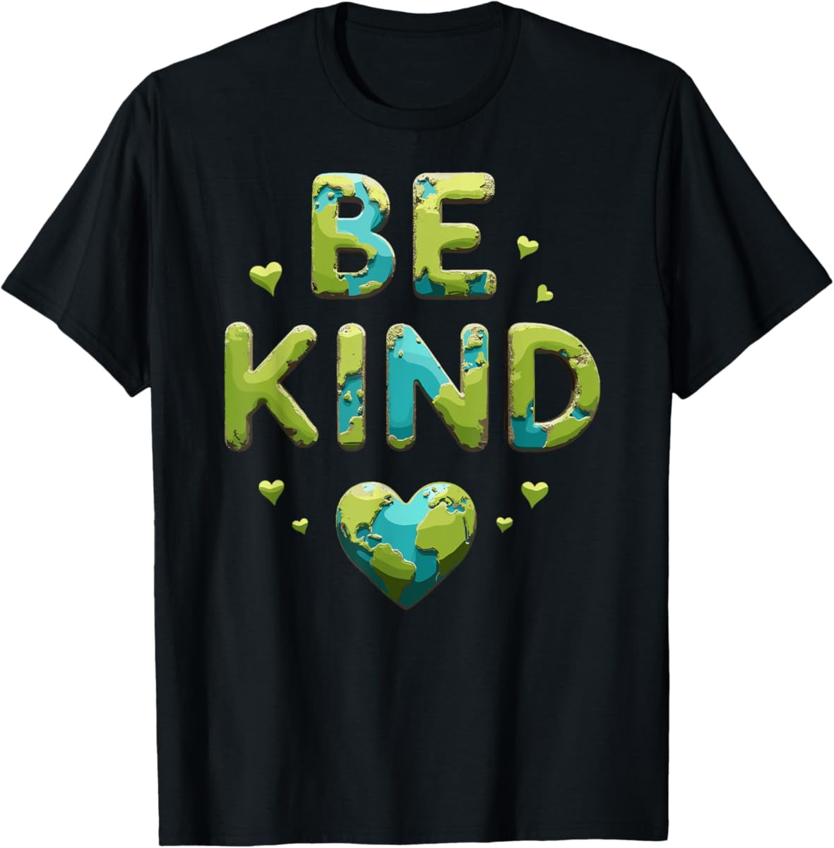 Be Nice Be Kind Planet Earth Day World Kindness Day Teacher T-Shirt ...
