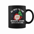 Be Nice To Geography Teacher Santa Is Watching Xmas Coffee M - Walmart.com