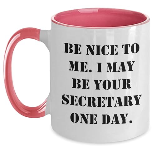 Be Nice To Me. I May Be Your Secretary One Day., Funny Secretary Gifts ...