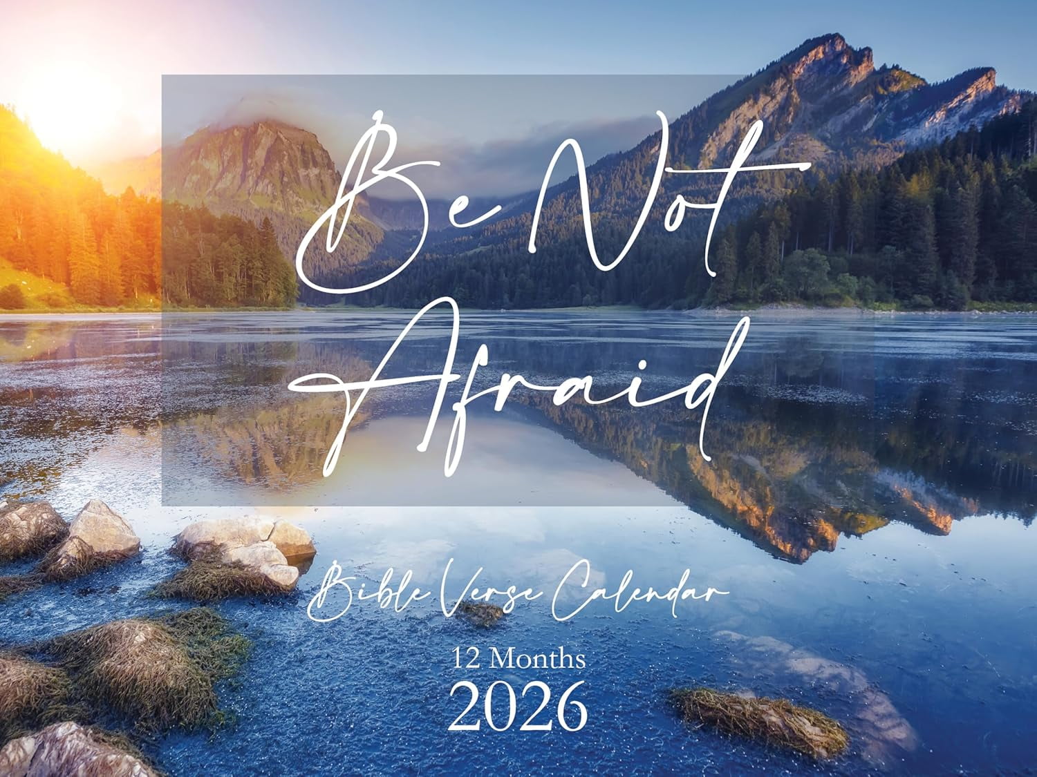 Be Not Afraid Bible Verse Wall Calendar 2026 - Walmart.com