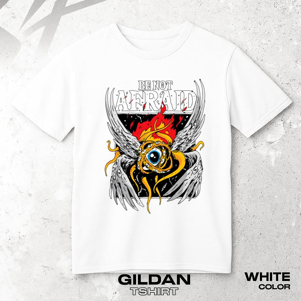 Be Not Afraid Celestial Angel Biblical Inspired Seraphim Art Unisex T ...