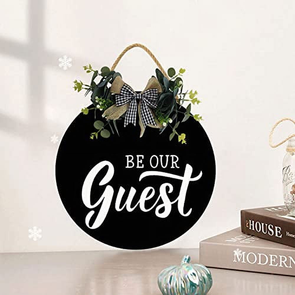 Be Our Guest, Guest Room Wall Decor, Home Decor Signs, Guest Room Signs ...