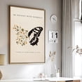 Be Patient Butterfly Poster with Botanical Self Care Quote Unframed ...