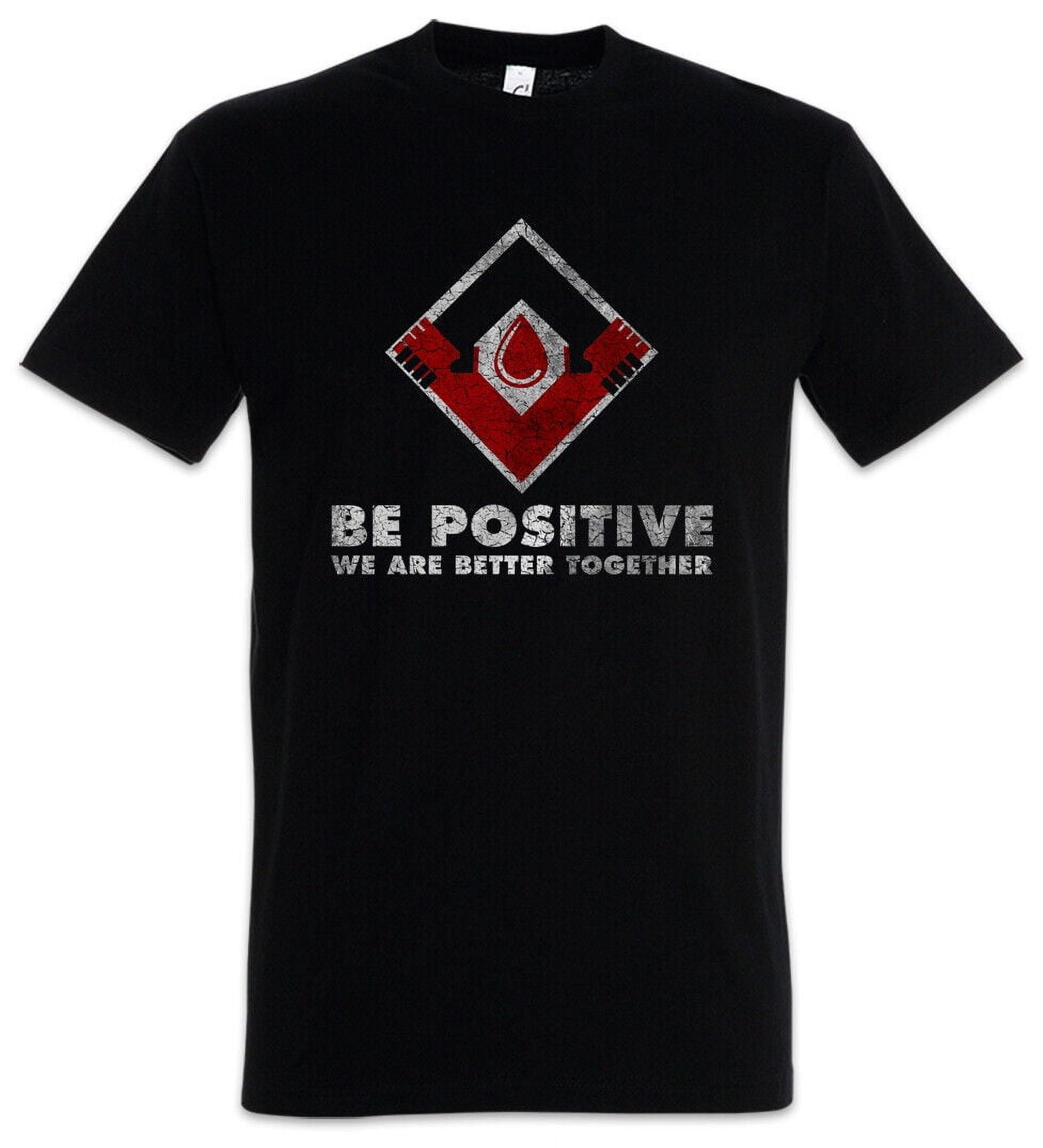 Be Positive Partnership II T-Shirt The Vampire Strain Symbol Sign Logo ...