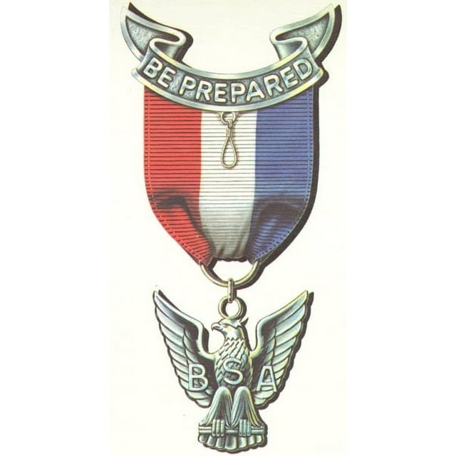 Be Prepared Eagle Scout Emblem Birthday Edible Image Cake Topper For ...