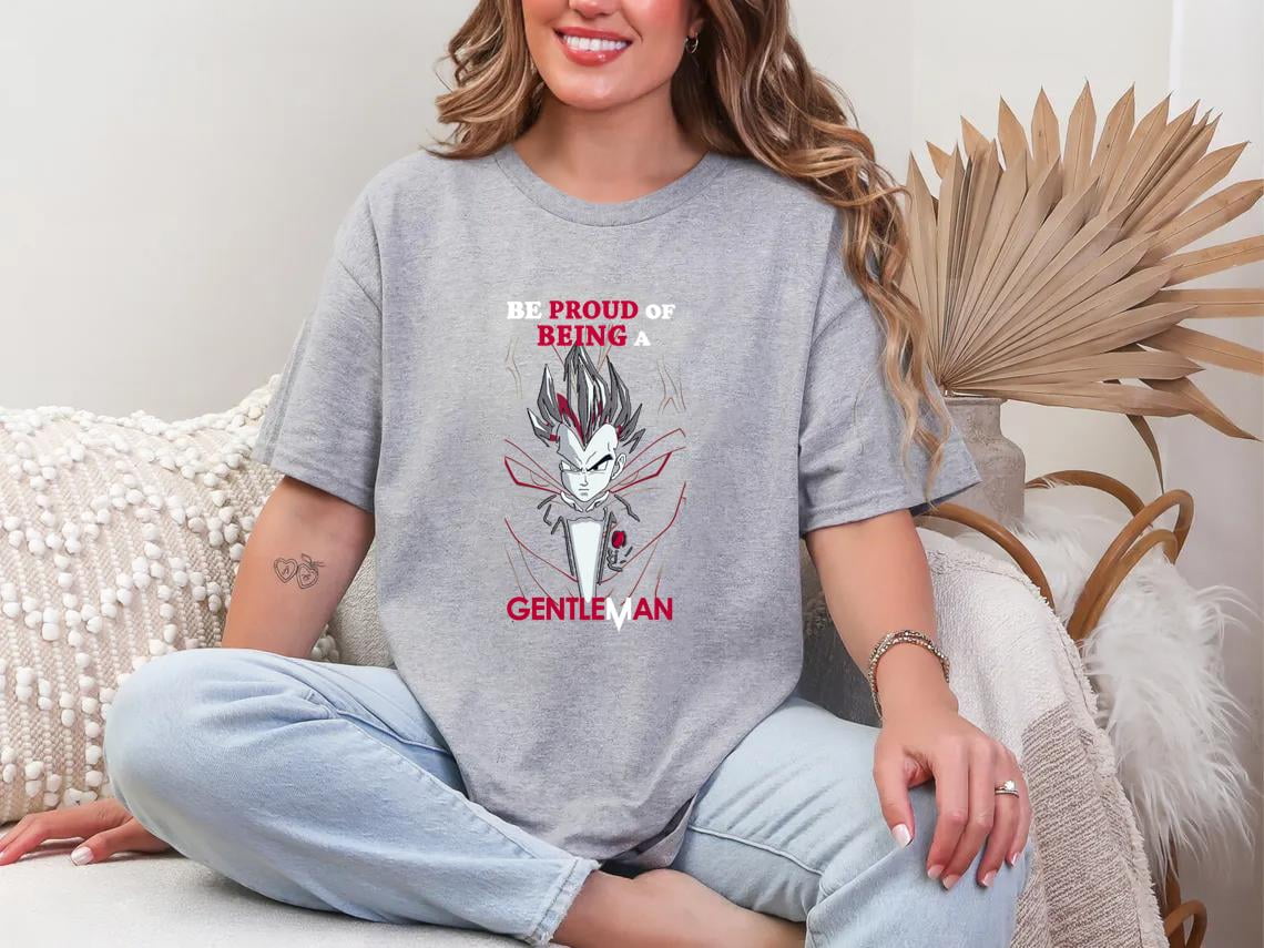 Be Proud T-Shirt with Respectful Gentleman Quote and Bold Style, for ...