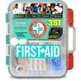 Be Smart Get Prepared - 351 Piece First Aid Kit for Family, Small ...