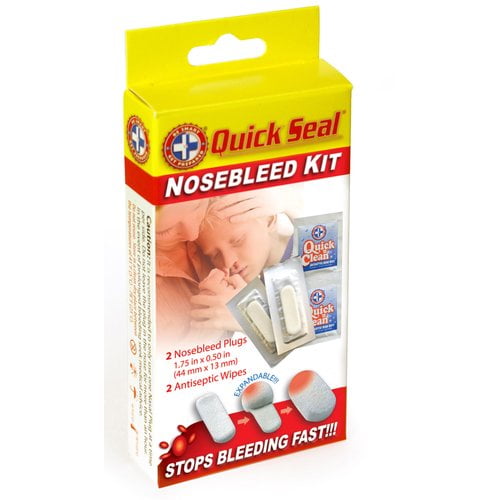 Be Smart Get Prepared Quick Seal Nosebleed Kit, 4 pc - Walmart.com