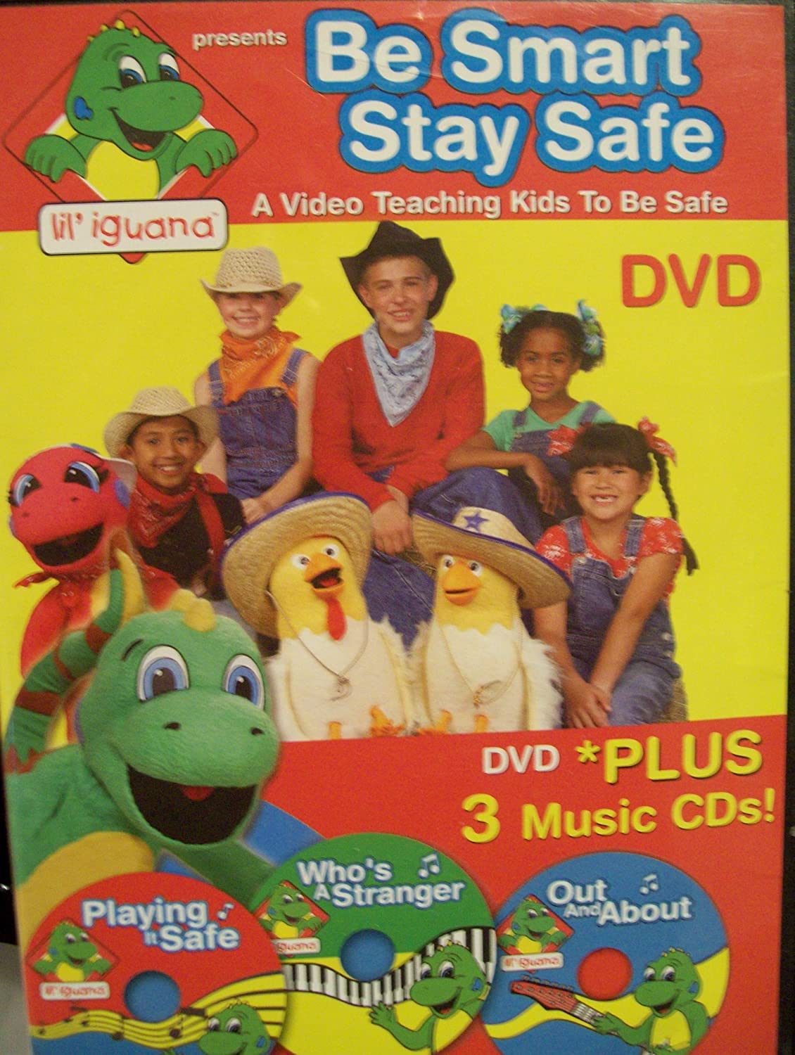 Pre-Owned Be Smart Stay Safe: A Video Teaching Kids to Safe DVD Plus 3 ...