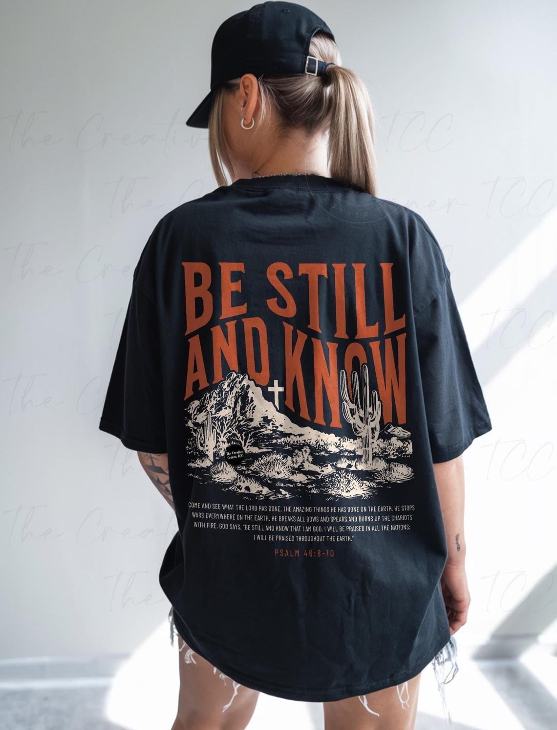 Be Still And Know Christian Shirt Bible Verse Tshirt Faith Based ...