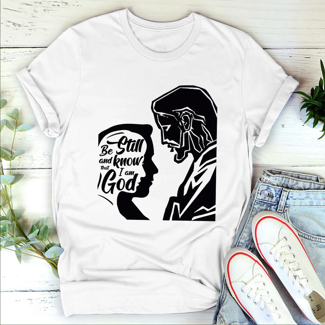 Be Still And Know God T-Shirt All Size S-5XL - Walmart.com
