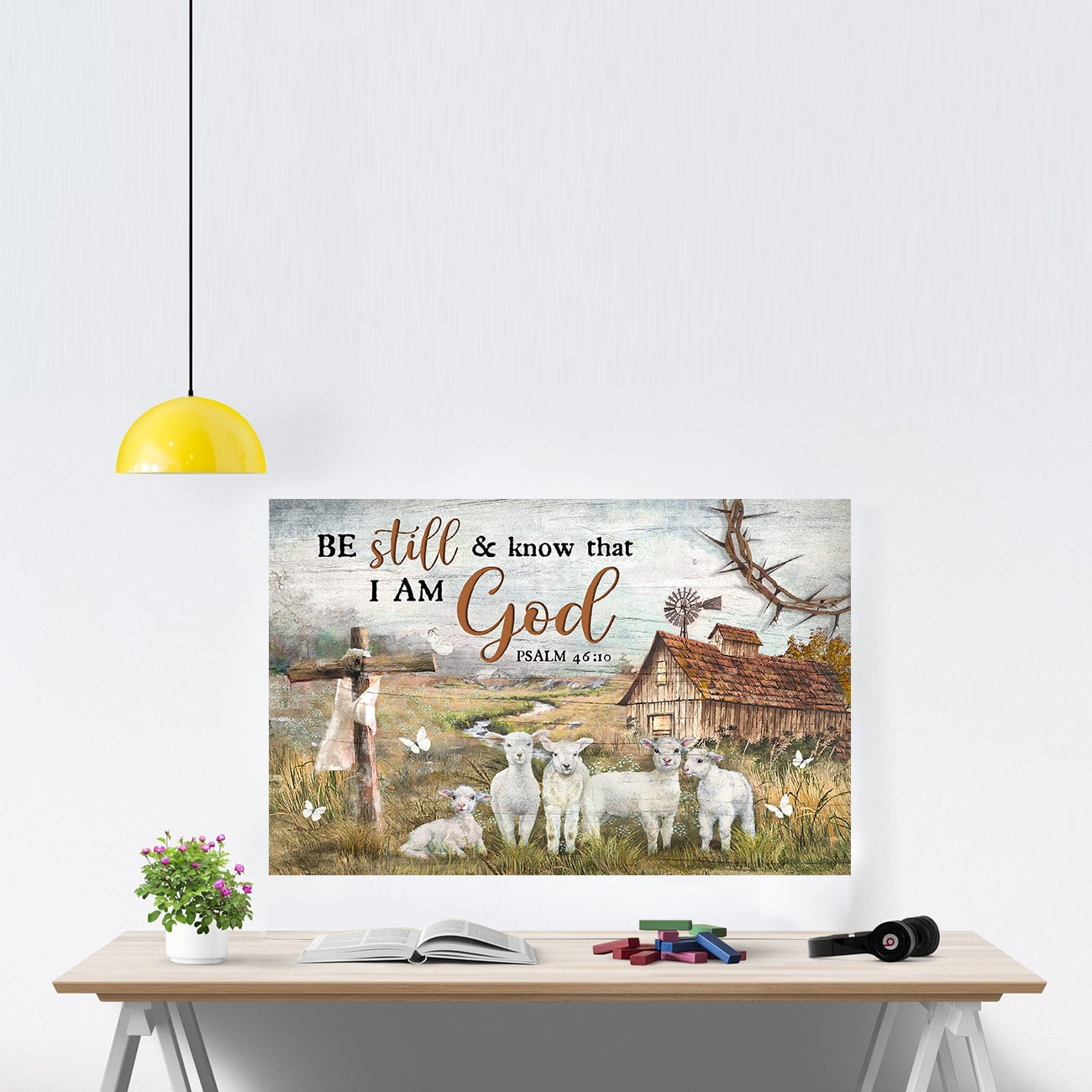 Be Still And Know That I Am God Poster Jusus Poster 24 x 36 Inch Poster ...