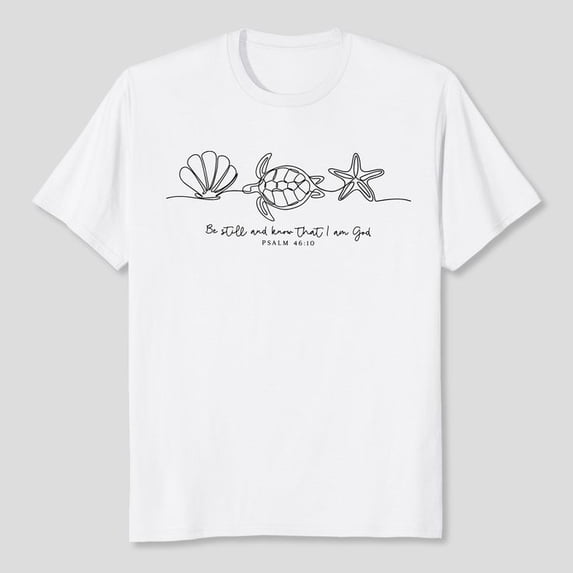 Be Still And Know That I Am God Shirt, Bible Verse Shirt, S-5XL ...