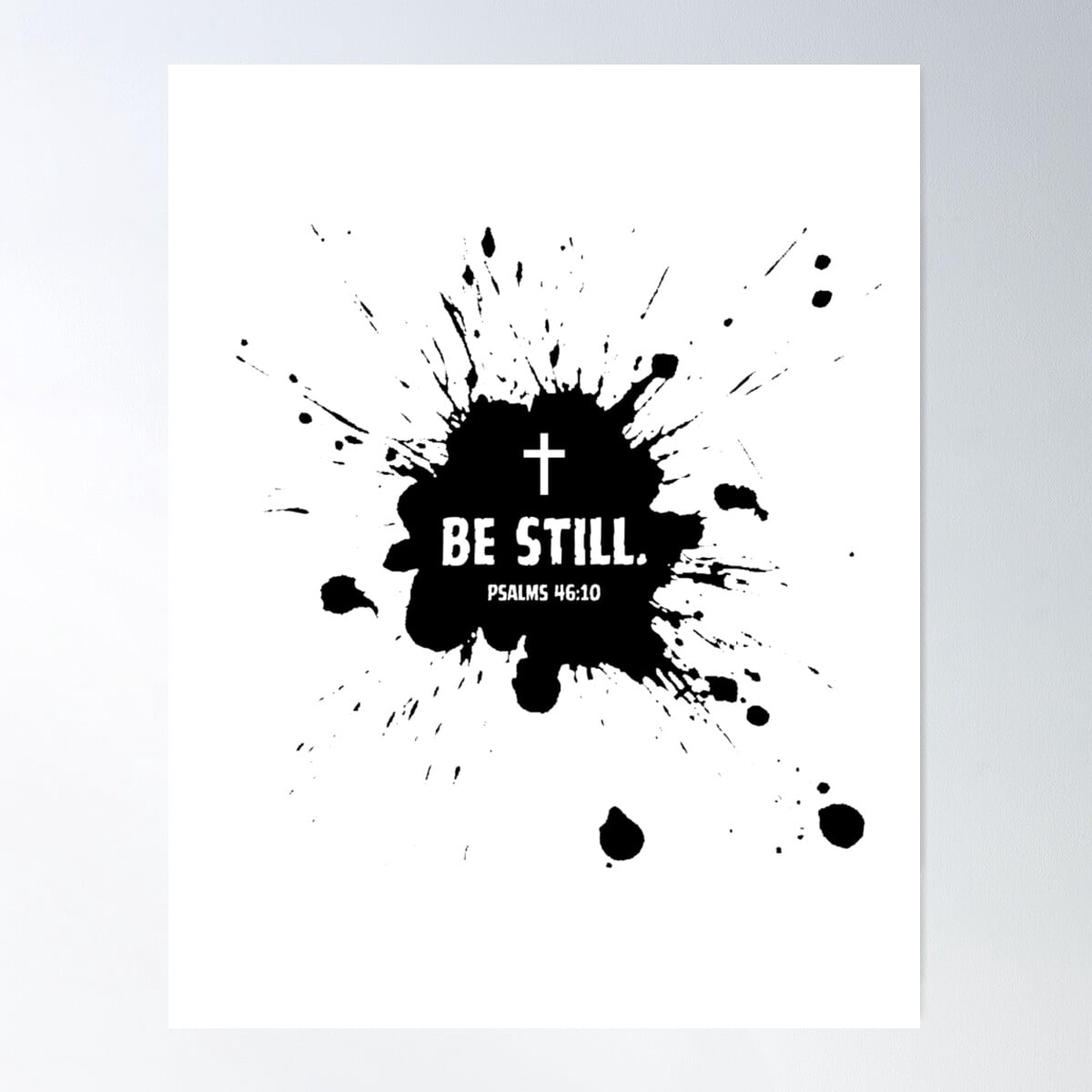 Be Still Designs Poster Wall Art, Modern Wall Decor For Living Room ...