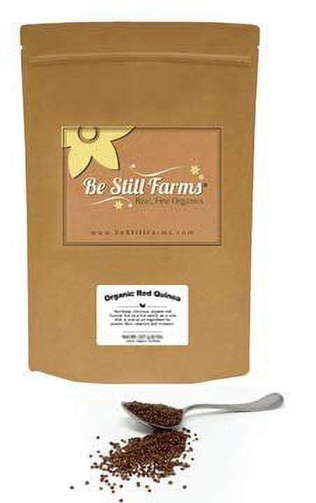 Be Still Farms Organic Red Quinoa (5 Lbs) Quinoa - Ideal for Quinoa ...