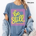 Be Still Psalm 4610 Shirt, Christian Bible Verse Tee, Faith Based ...