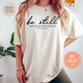 Be Still and Know Shirt Christian Tshirt Religious Tee Christian Gifts ...