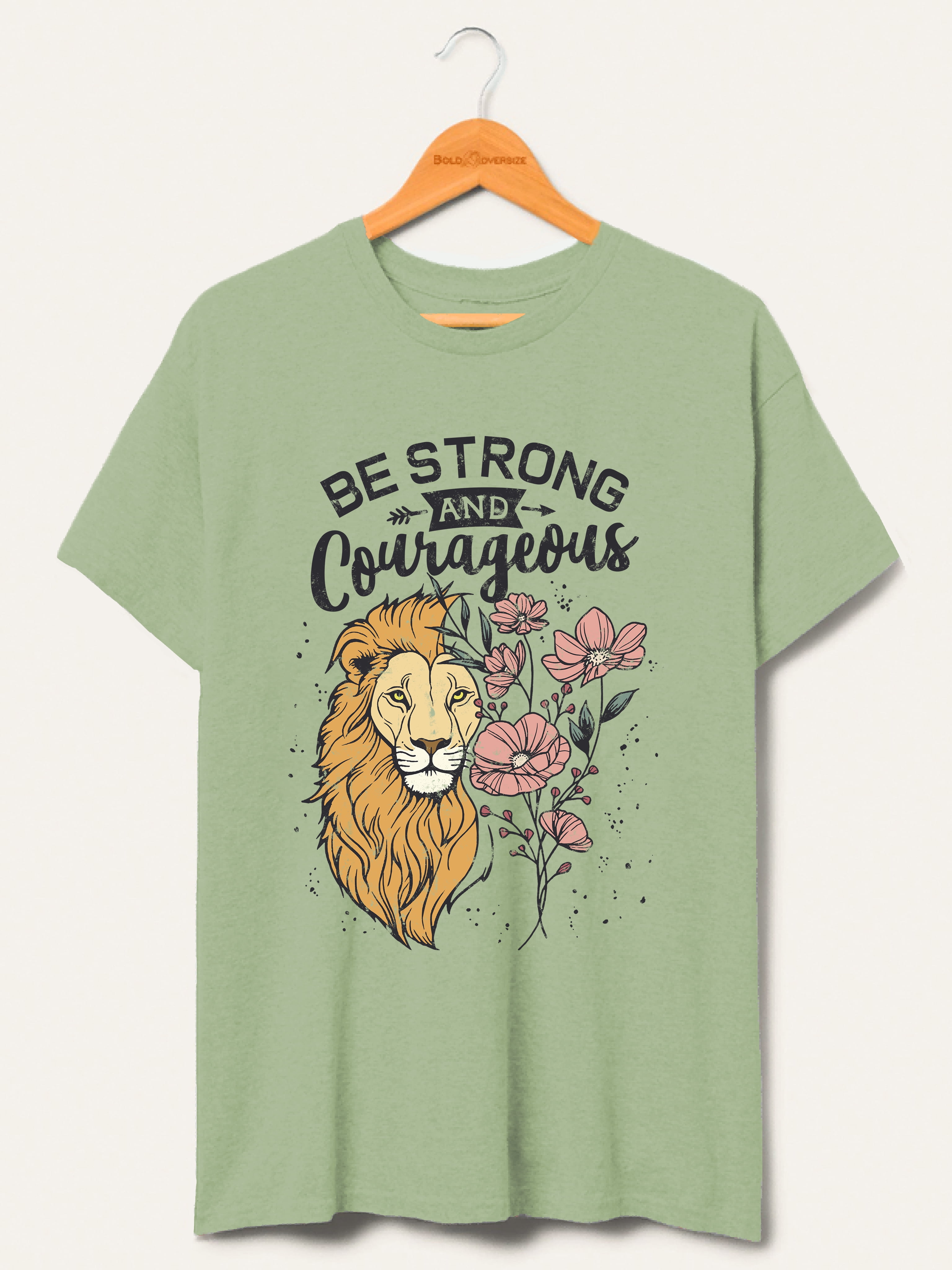 Be Strong And Coriageous Tee - Walmart.com