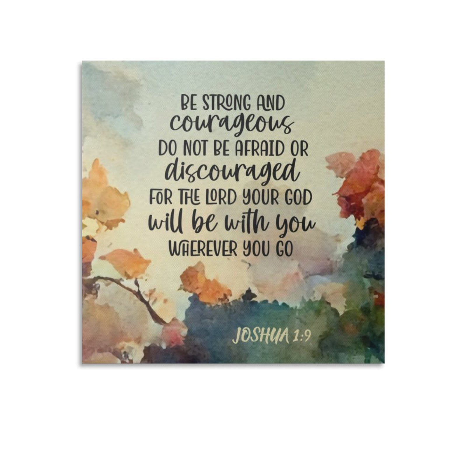 Be Strong And Courageous Scripture - Masculine Christianity - Joshua 1 ...