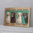 Be Strong Be Brave Be Humble Be Happy Labrador Horizontal Home Decor ...