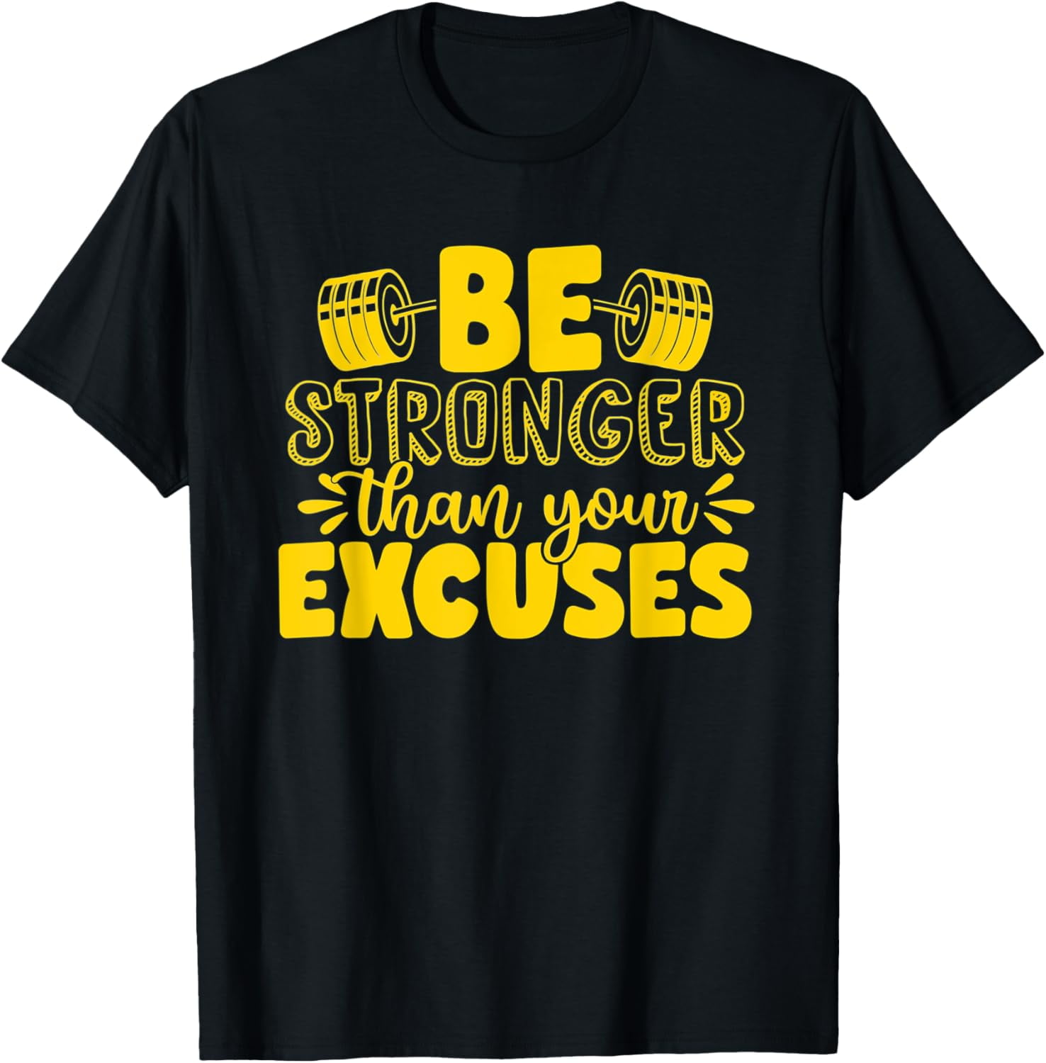Be Stronger than Your Excuses Weight Lifting Body Building Funny ...