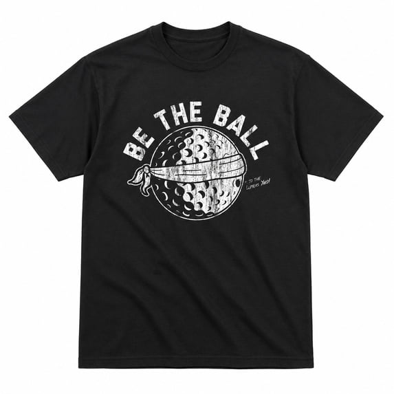 Be The Ball Golf T-Shirt, Funny Golf Graphic Tee, Unisex Classic Fit ...