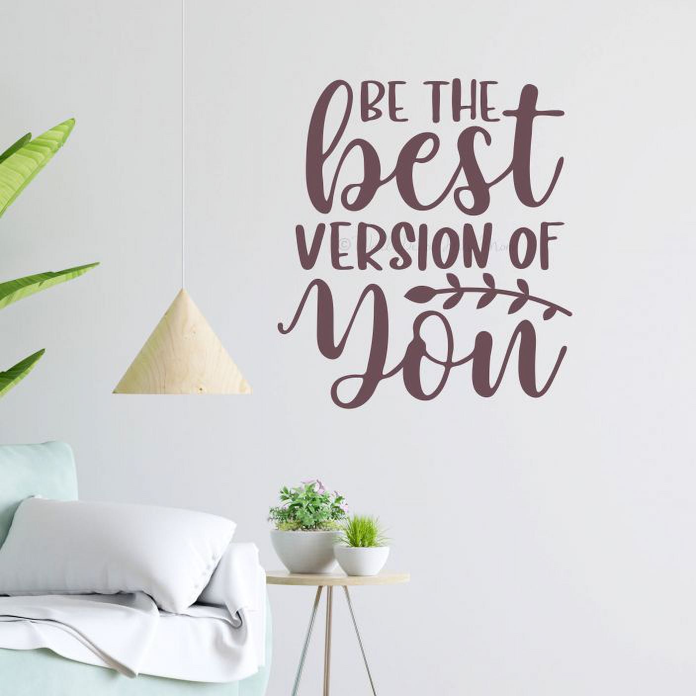 Be The Best Version You Quote Decals for Wall - Vinyl Wall Art for ...