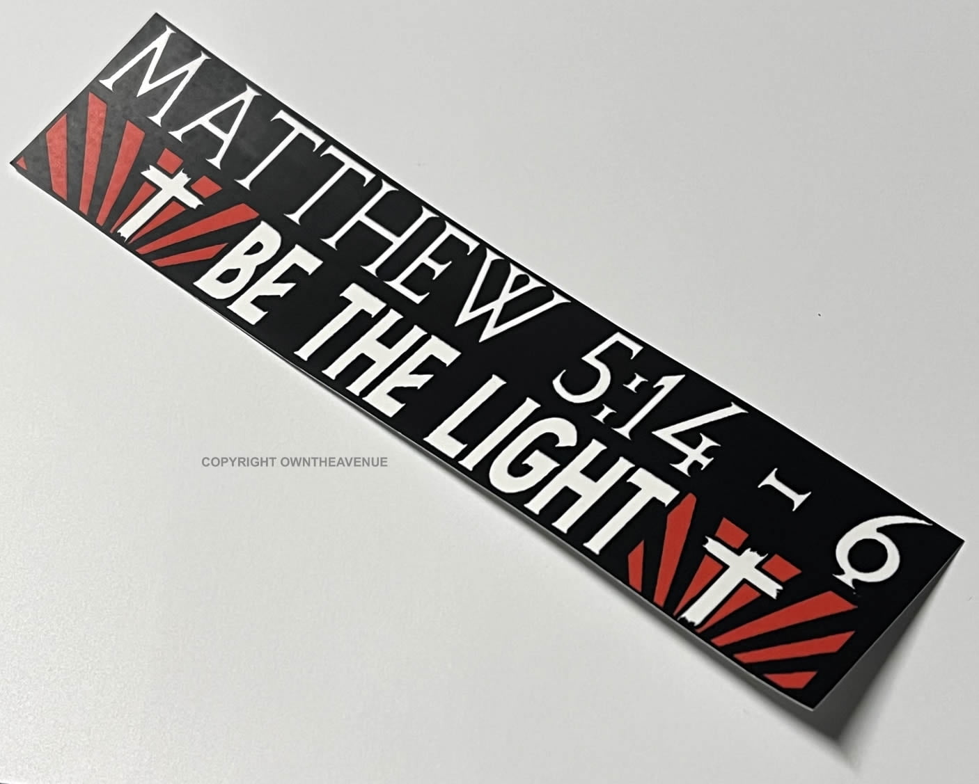 Be The Light Christian Religious Vinyl Bumper Sticker Decal 7 ...