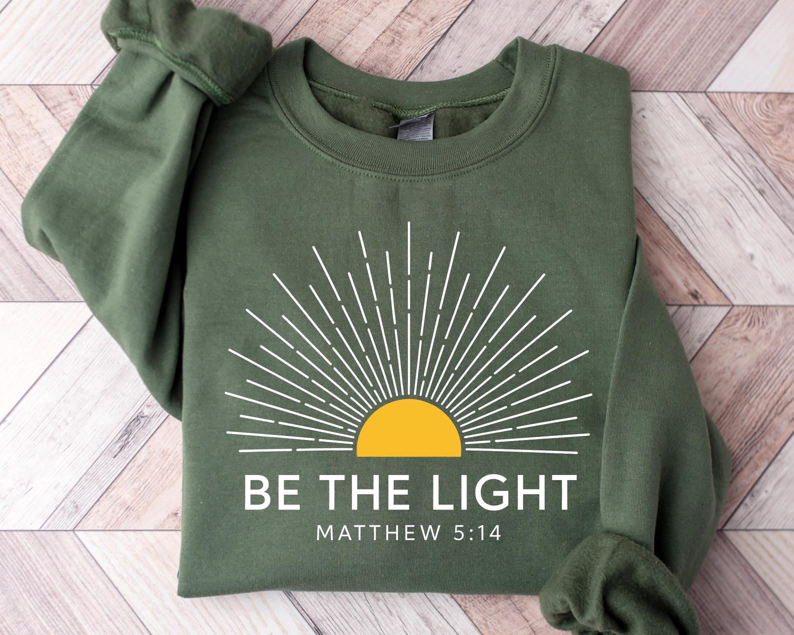 Be The Light Mathew 5 14 Sweatshirt ,Mathew 5:14 Sweatshirt, Christian ...