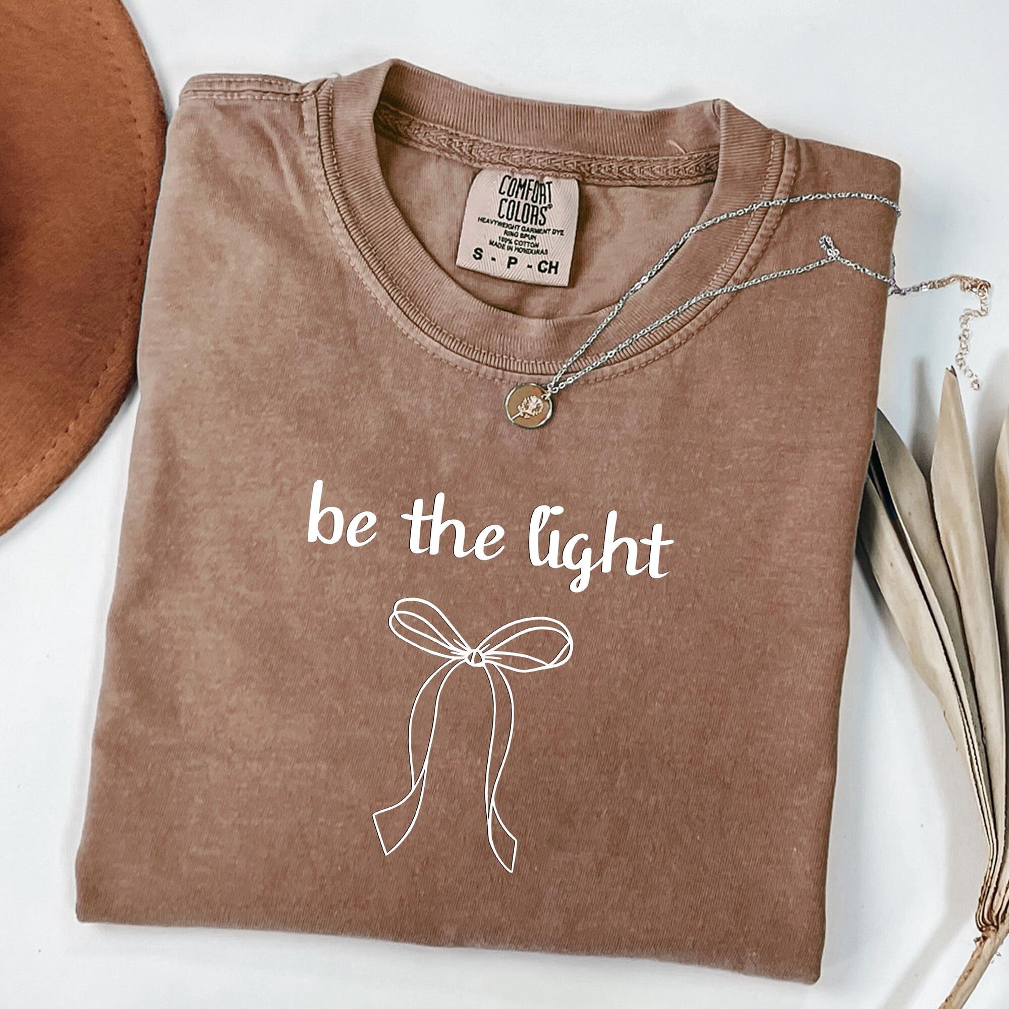 Be The Light Shirt Coquette Christian Tshirt Bible Verse Tee Faith ...