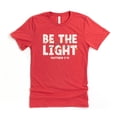 Be The Light Shirt Religious Christmas Shirt Christian Holiday Tee ...