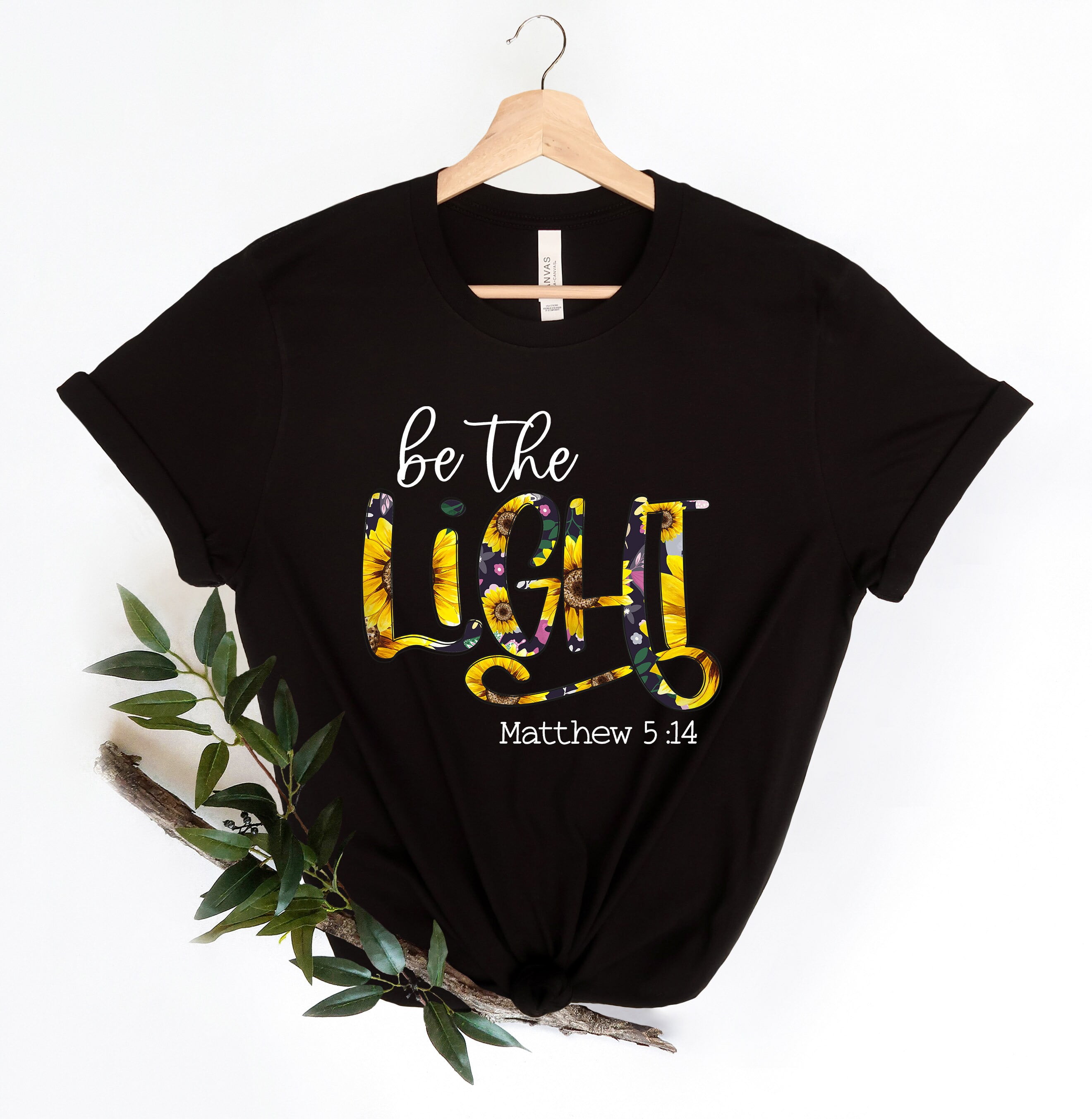 Be The Light Shirt Religious Mom Shirt Matthew 514 Light Of Christ ...