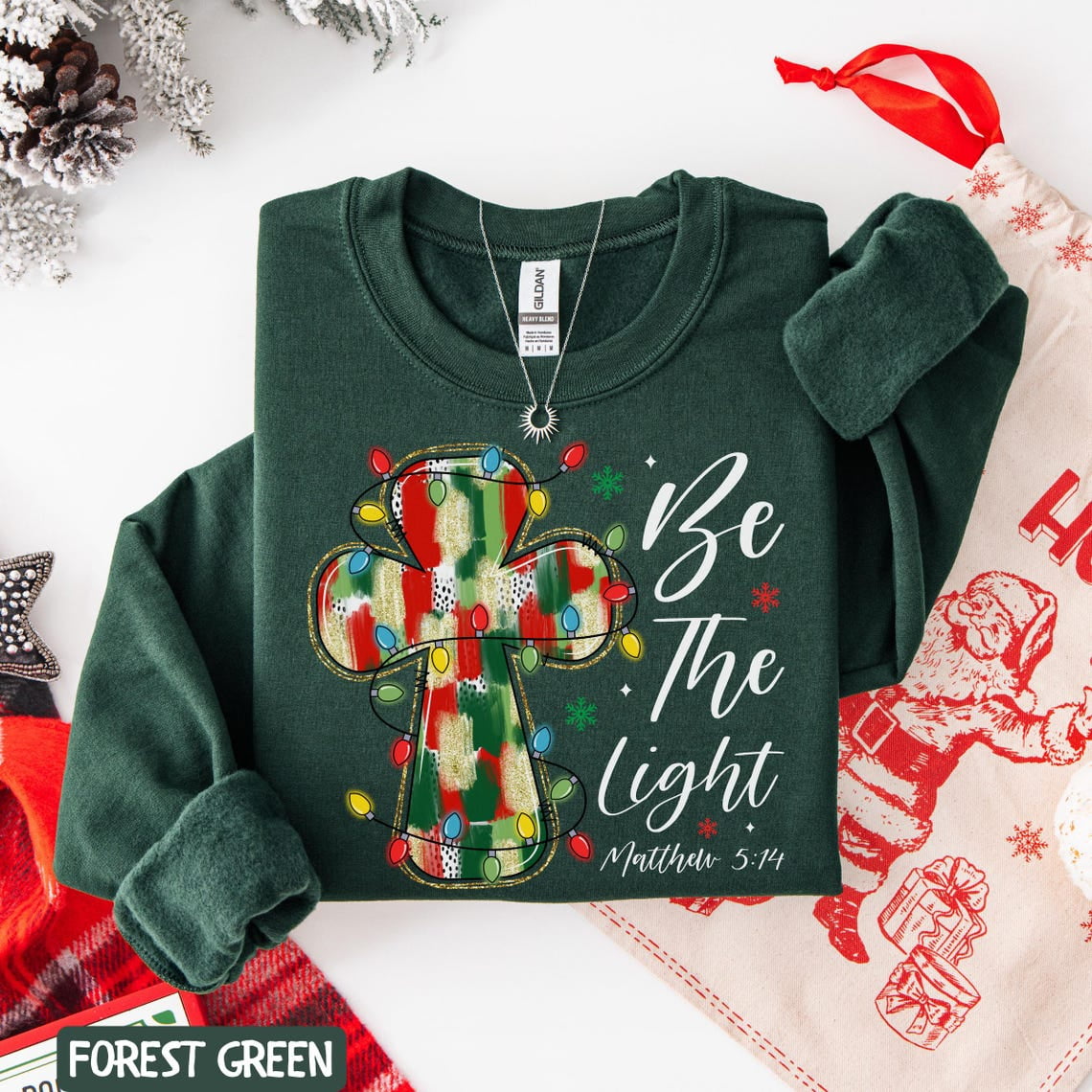 Be The Light Sweatshirt, Religious season Sweatshirt, Christian season ...