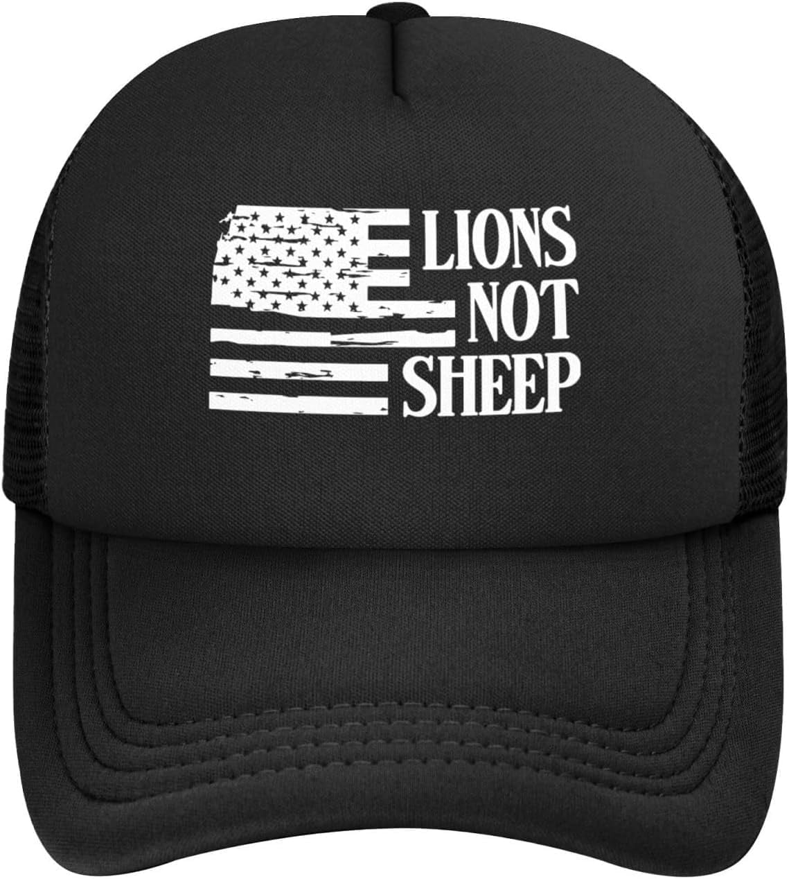 Be The Lion Not The Sheep Adjustable Trucker Hat Vintage Baseball Cap ...
