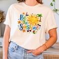 Be The Sunshine Shirt Retro 70s Style Shirt Positivity Graphic Tee Cute ...