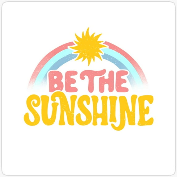Be The Sunshine Sticker Phone Decal Water Bottle Stickers Car Decals ...