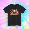 Be The Sunshine T-Shirt Inspirational Floral Design Positive Quote Tee ...